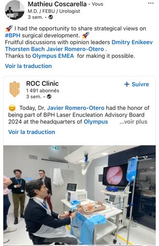 Dr Mathieu Coscarella (Urologue): Prenez rendez-vous en ligne