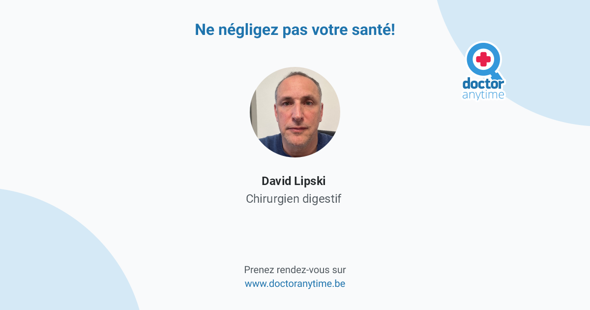 Dr David Lipski (Chirurgien Digestif) | doctoranytime